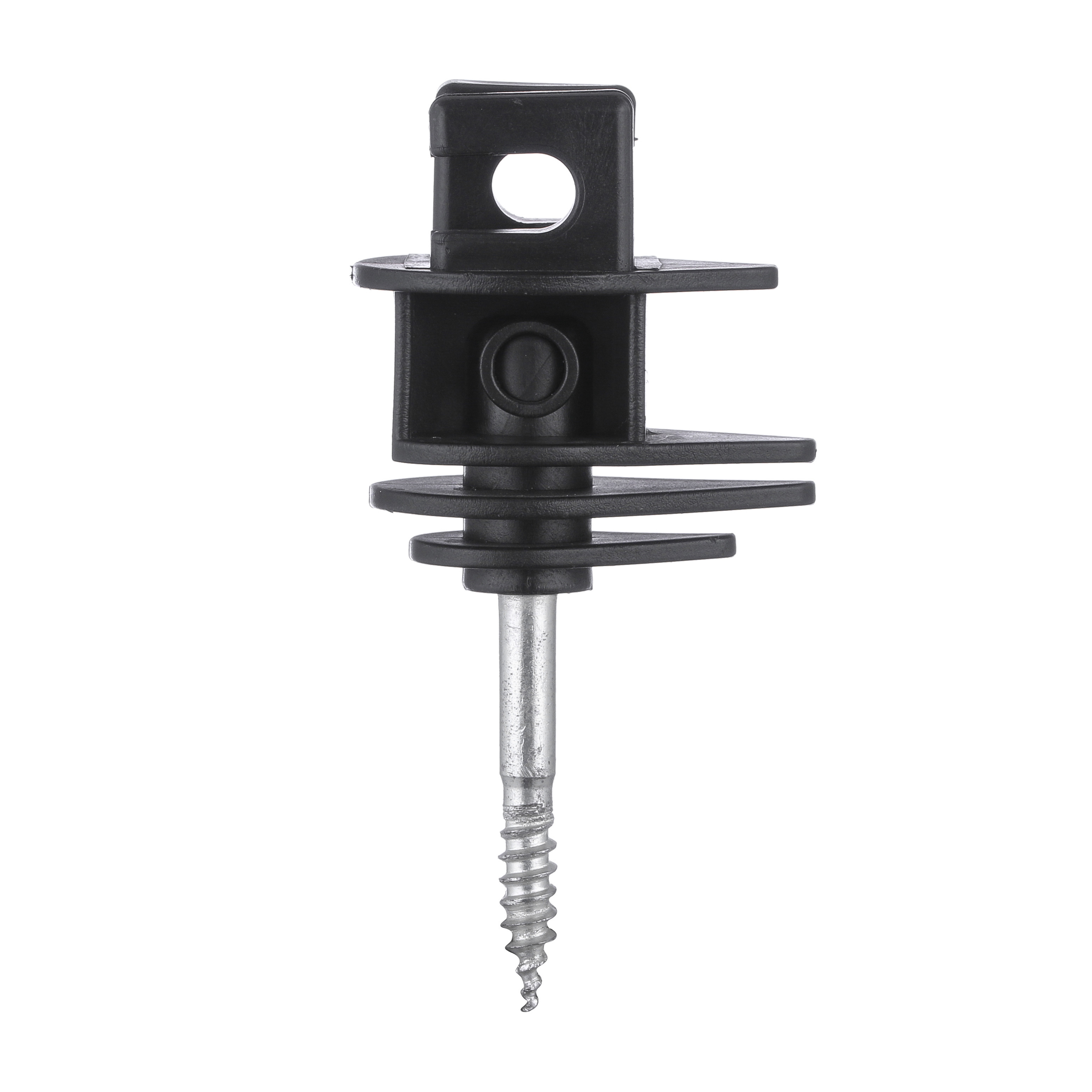 Isolator Sekrup Kayu Hitam Pagar Listrik Kayu Post Insulator Screw-In ...
